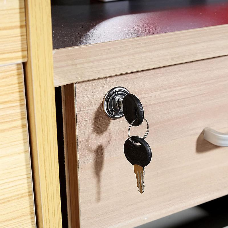 Cylinder Cam Drawer Lock with Keys, Cabinet Locks 20mm Cylinder and ...