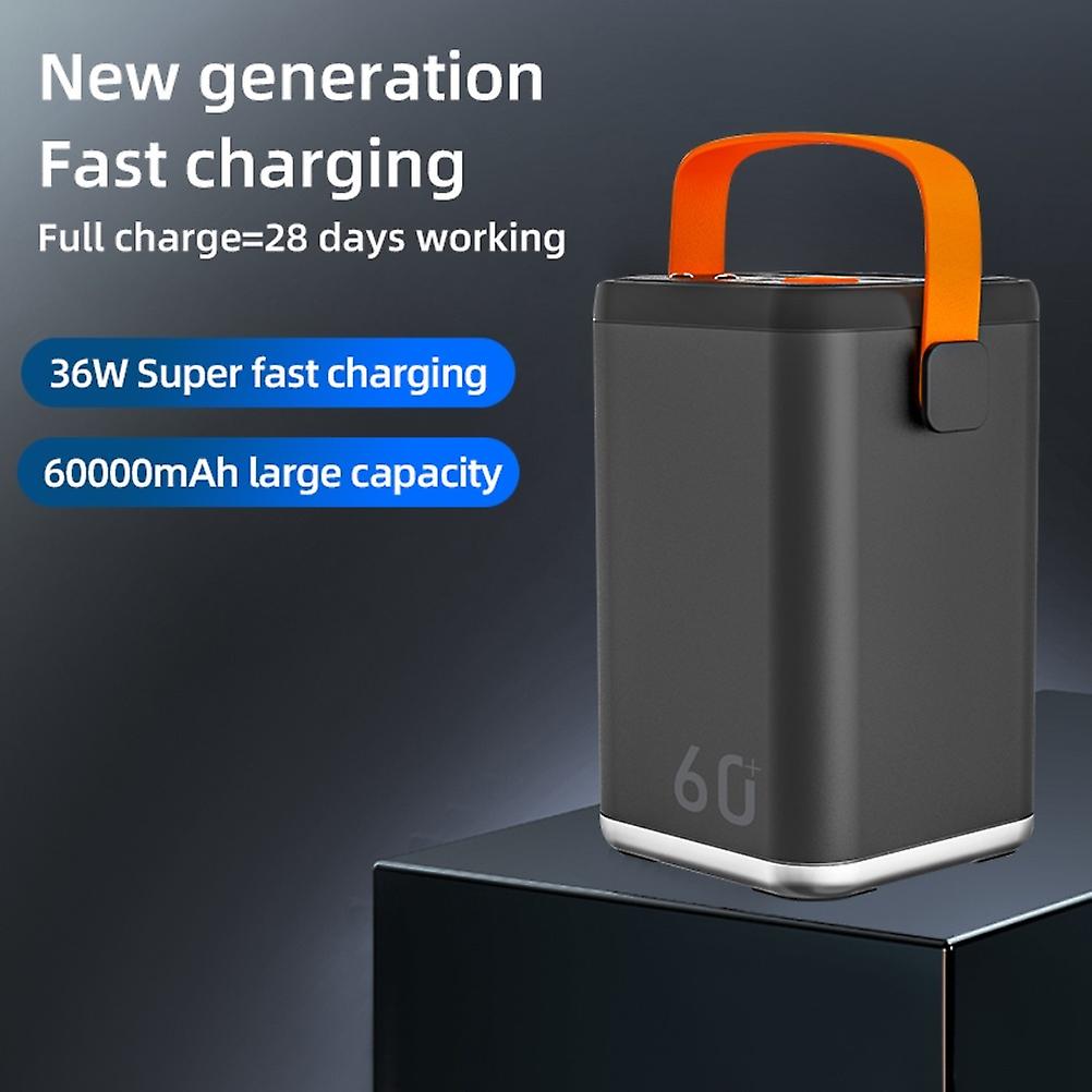 Power Bank 60000mAh Quick Charge Large Capacity Outdoor Mobile Power ...