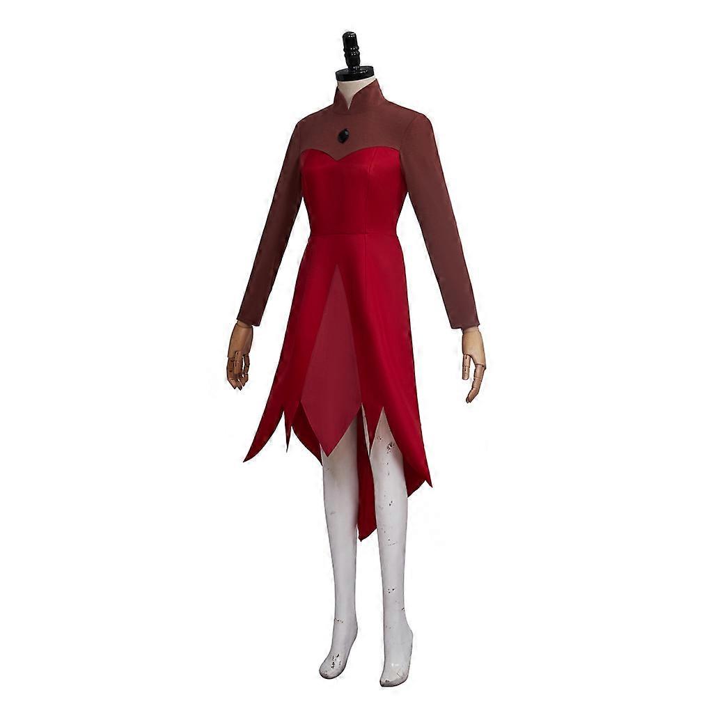Anime The Owl House Witch Edalyn Clawthorne Cosplay Costume Eda Raine ...