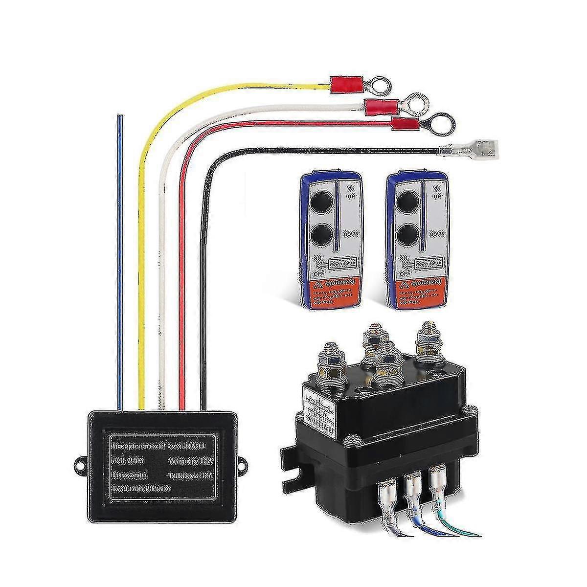 For 12V 250A Winch Remote Contactor Kit | Fruugo UK