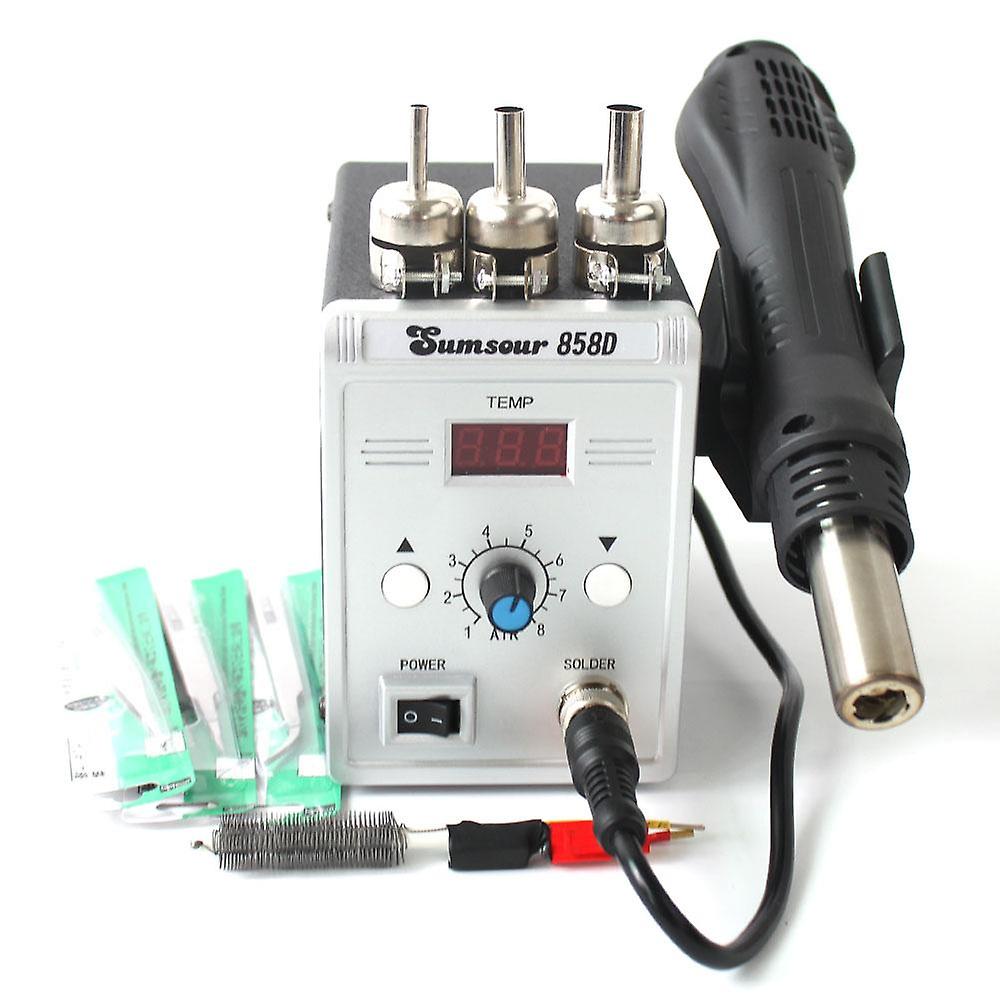 Soldering desoldering station 858d 220v / 110v 700w adjustable digital ...