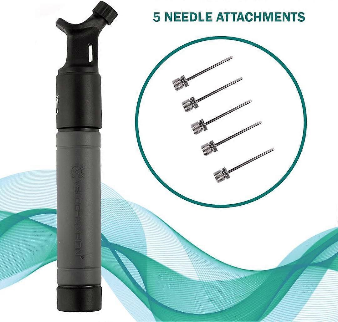 Sports Ball Inflator with Extra Ball Inflator Needle - For Soccer ...