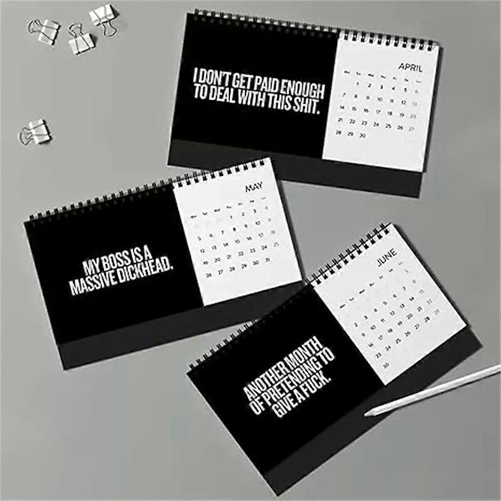 I Want To Say At Work 2025 Calendar, Rude Humor Office Desk Calendar ...