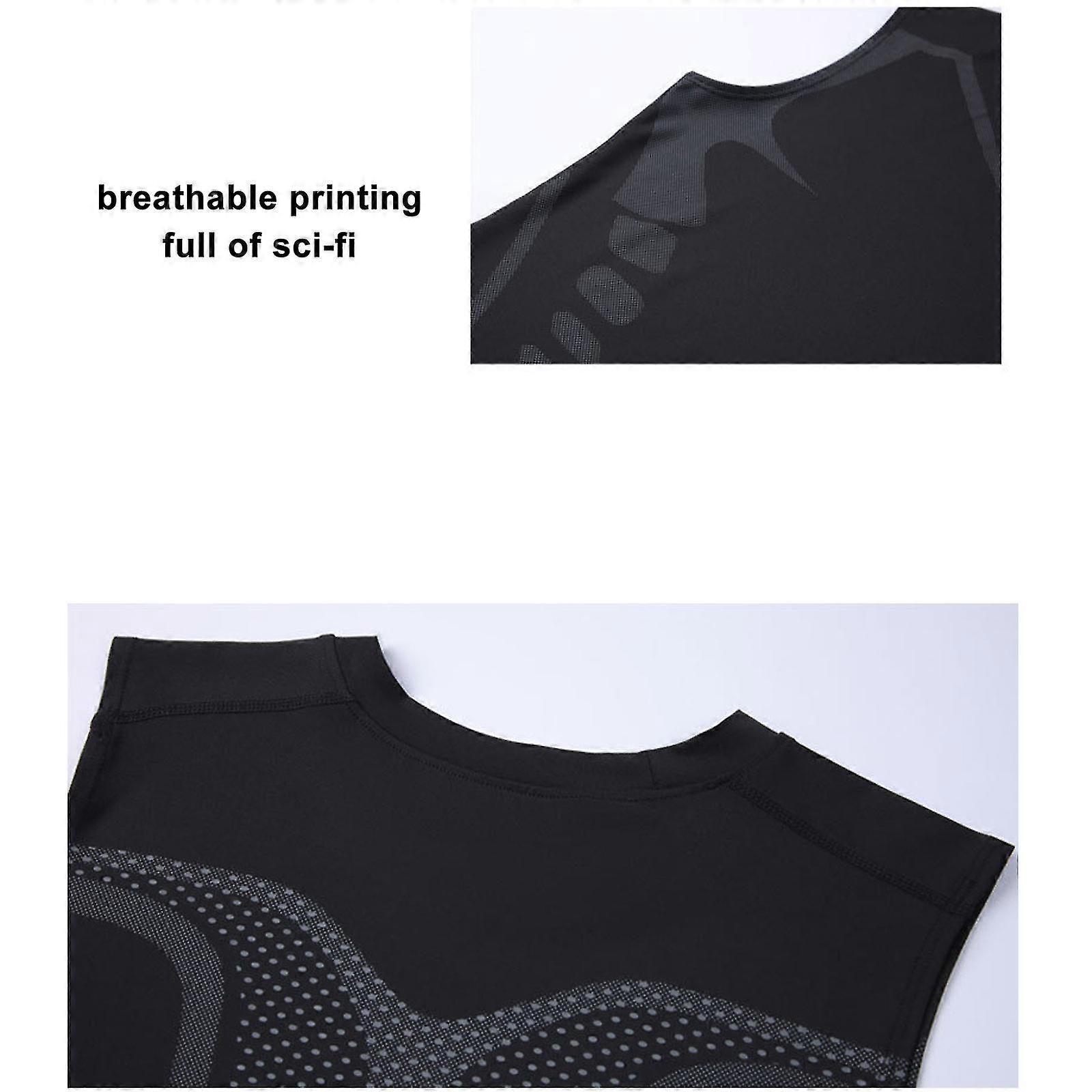 New Ionic Shaping Vest, Guys Men's Chest Gynecomastia Compression Top ...