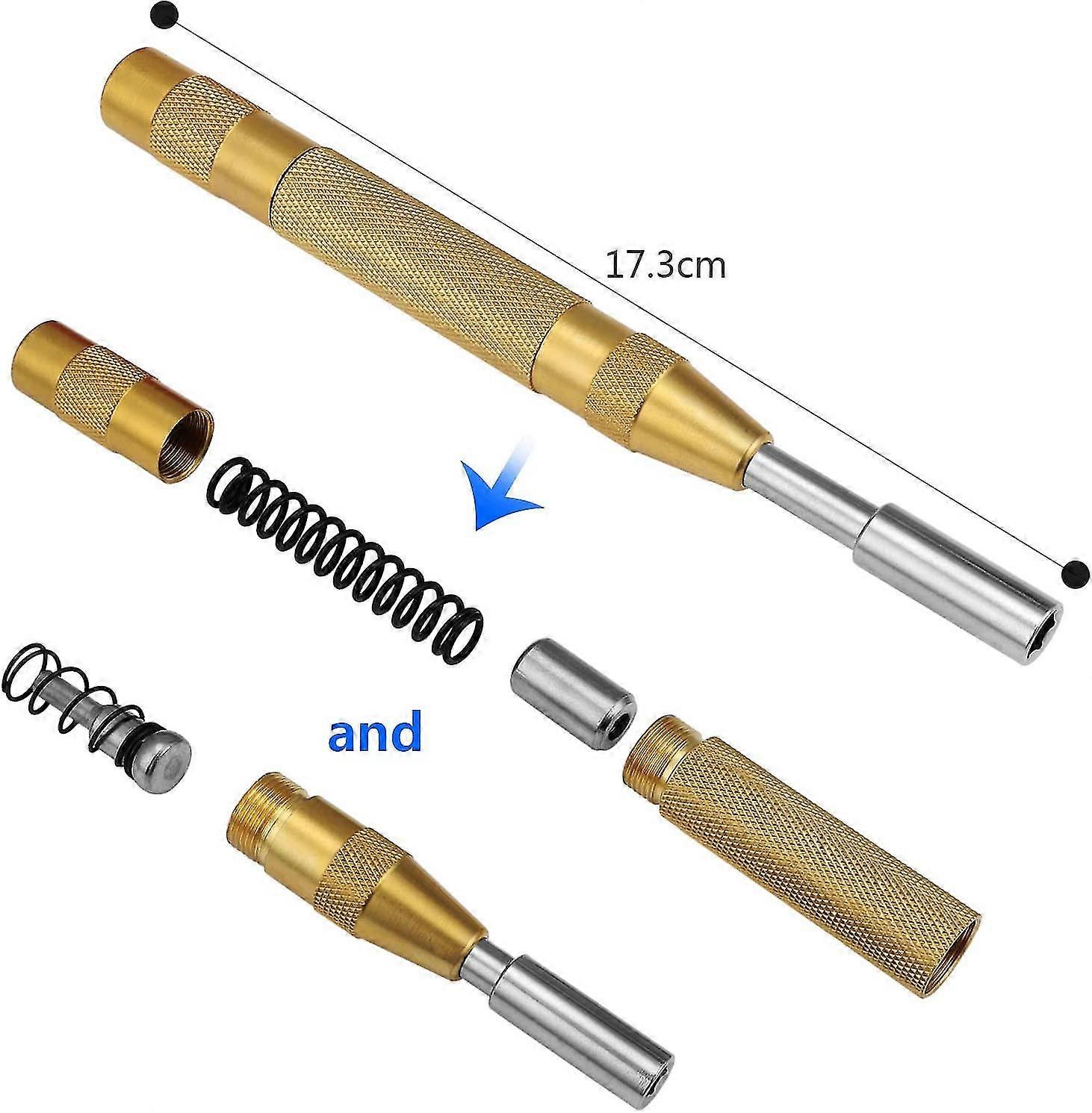 Set Of 38 Metal Punches With Numbers And Letters, Letter Printing Punch ...