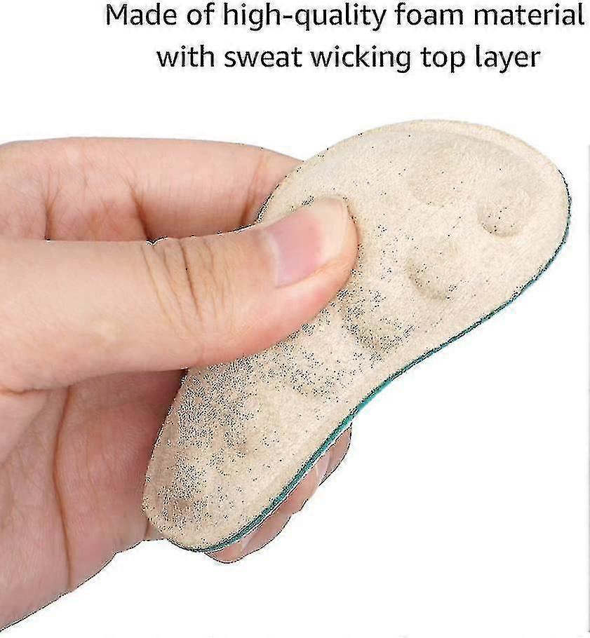 Insoles Orthopedic Medial & Lateral Heel Wedge Gel Insoles For ...