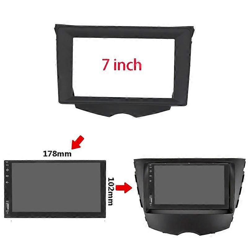 7/9 Inch 2 Din Car Radio Fascia For Hyundai Veloster 2011-2018 Auto ...