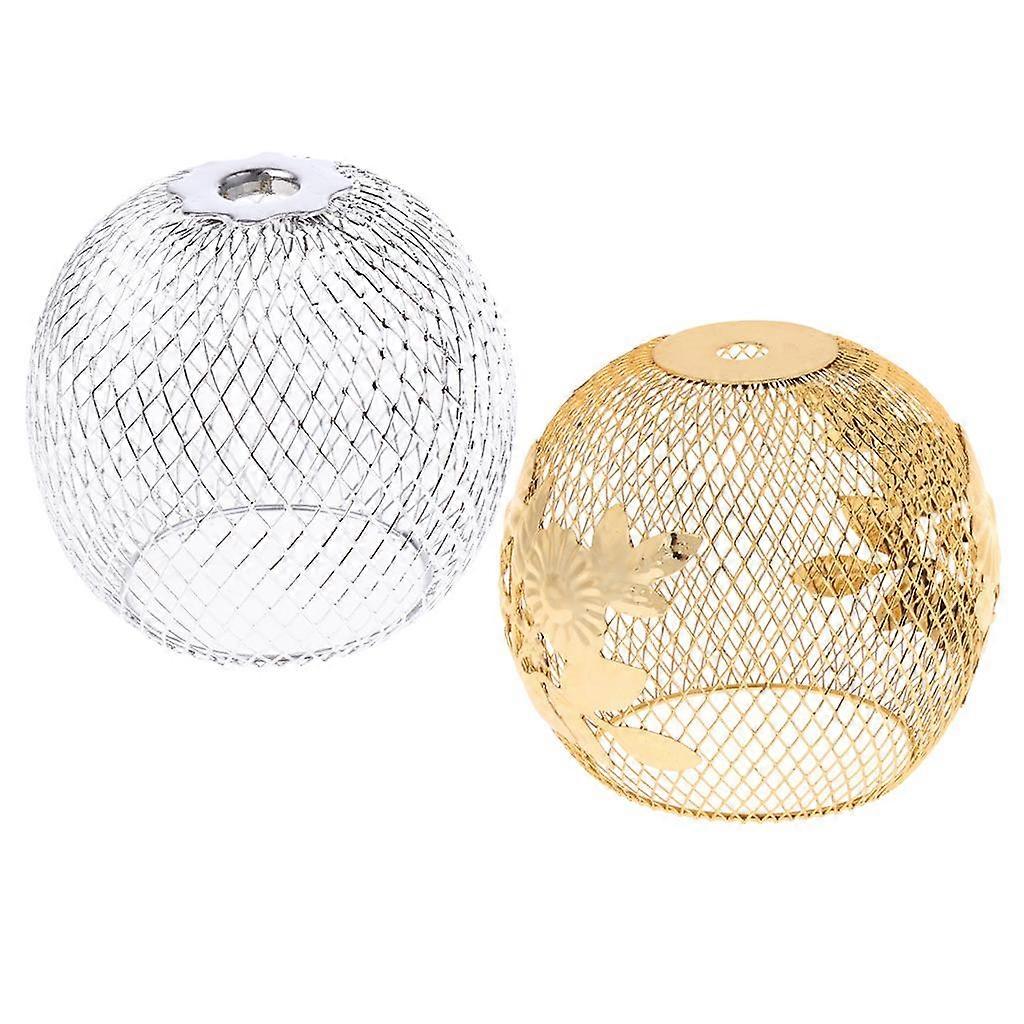 2stk Lille jernlampe skygge lamper belysning loft fans lampe skærme ...