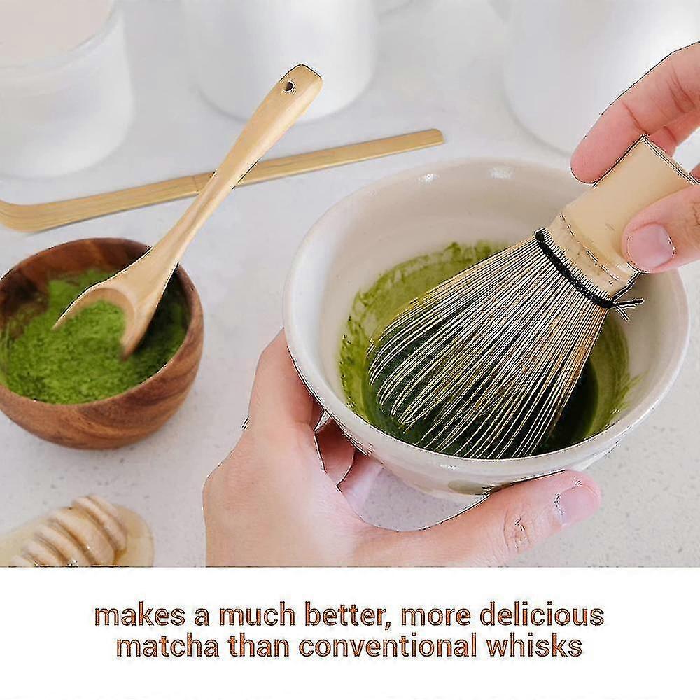 Matcha Whisk Set - Matcha Whisk, Traditional Scoop, Tea Spoon. Handmade ...