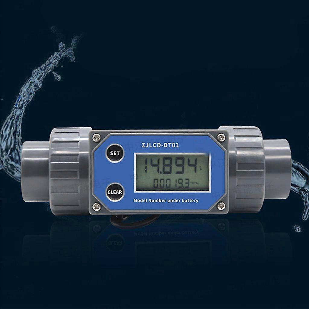 Electronic LCD Display Flowmeter For Water Applications In Irrigation DN15-DN80 | Fruugo UK