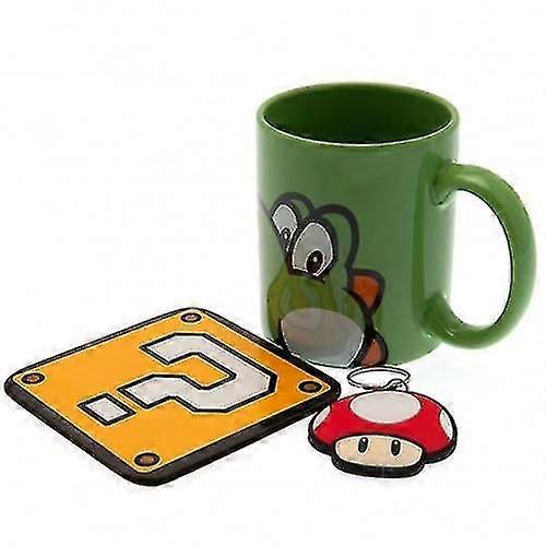 Super Mario Yoshi Mug And Coaster Set | Fruugo UK