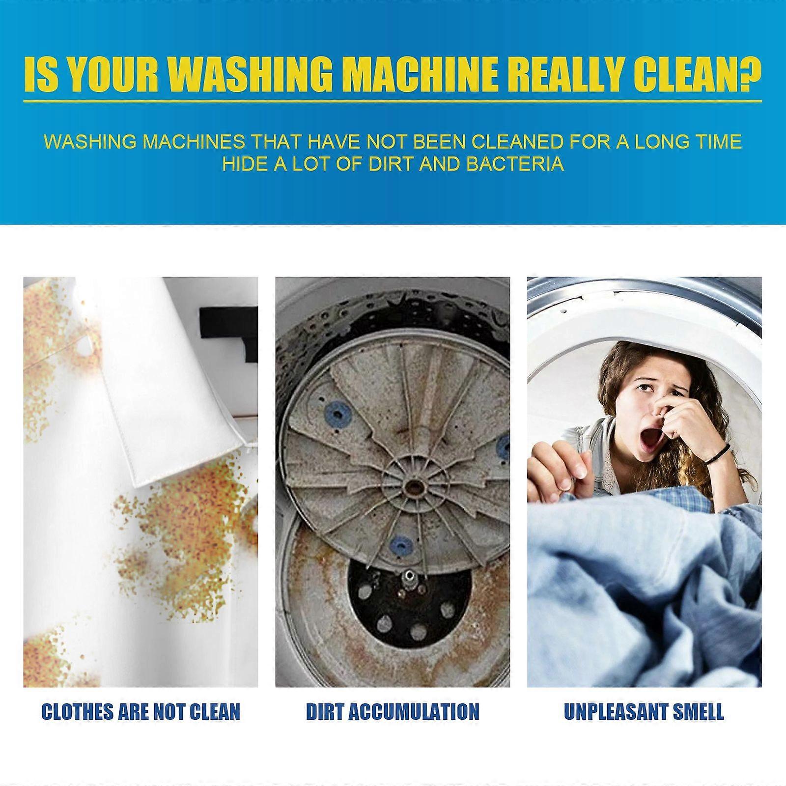 Washing Machine Deep Cleaning Tablets, Drum Type Laundry Tank Dirt ...