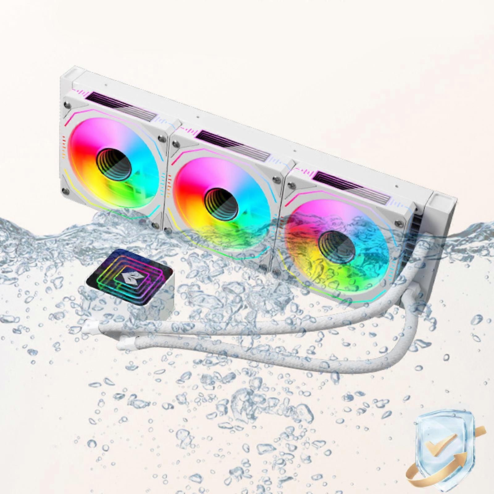 For Glacier 360mm ARGB CPU Liquid Coolers CPU Fan Integrated Water ...