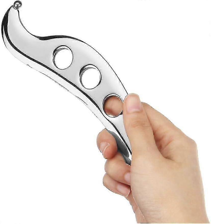 Gua Sha Massage Tool 420 Stainless Steel Scraping Board Body Scraper ...