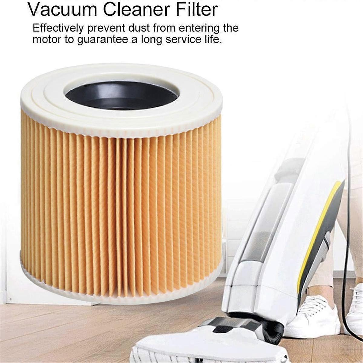 4PCS Wet and Dry Vacuum Cleaner Filter Replacement for Karcher WD WD2 ...