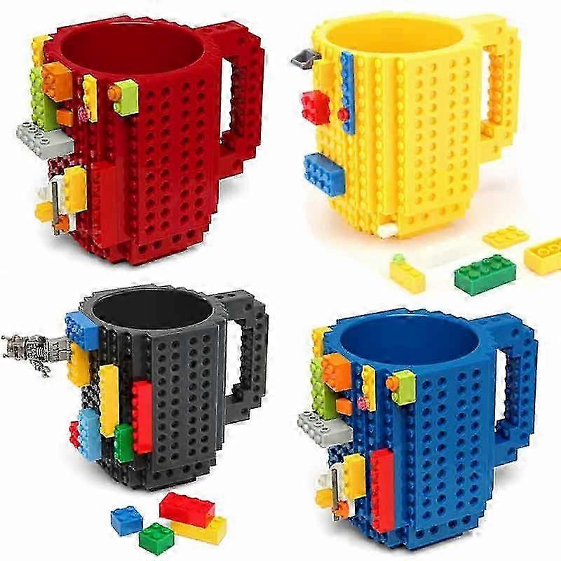 350ml Funny Build A Brick Mug Novelty Coffee Mugs/Cups Tea Beverage Cup ...