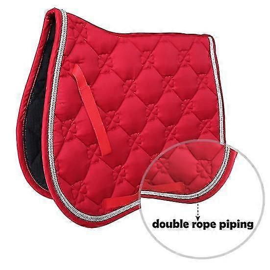 Classic Contour Saddle Pad Soft Wear Resistant Solid Color Contoured ...