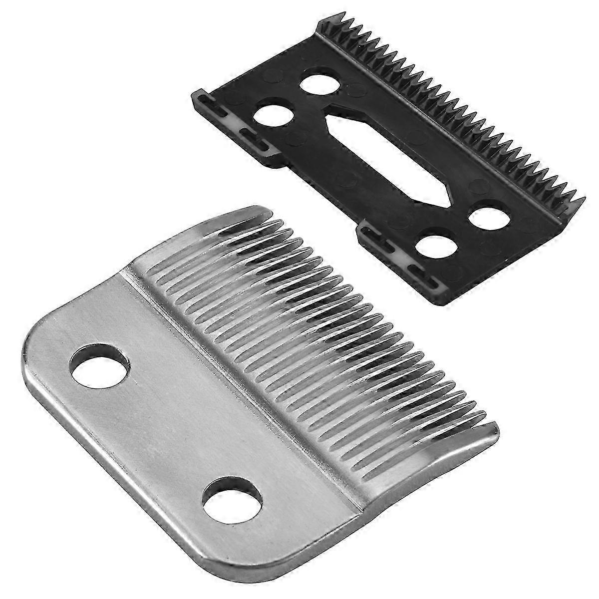 for Wahl Magic Replacement Blade + Cutter Blade (Steel Blade)-Silver ...
