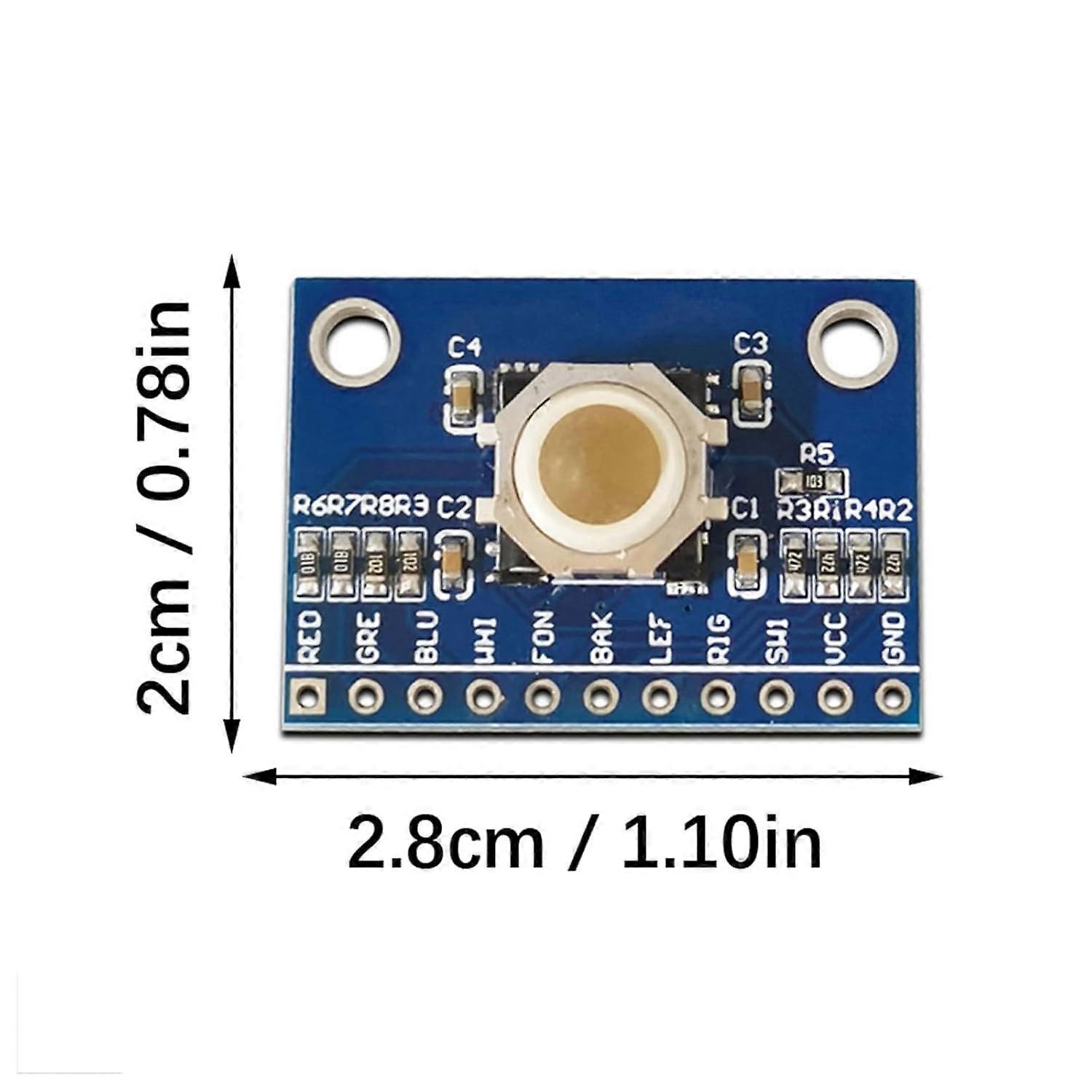 Trackball Hall Effect Sensor 360 Degree Module for Microcontroller ...
