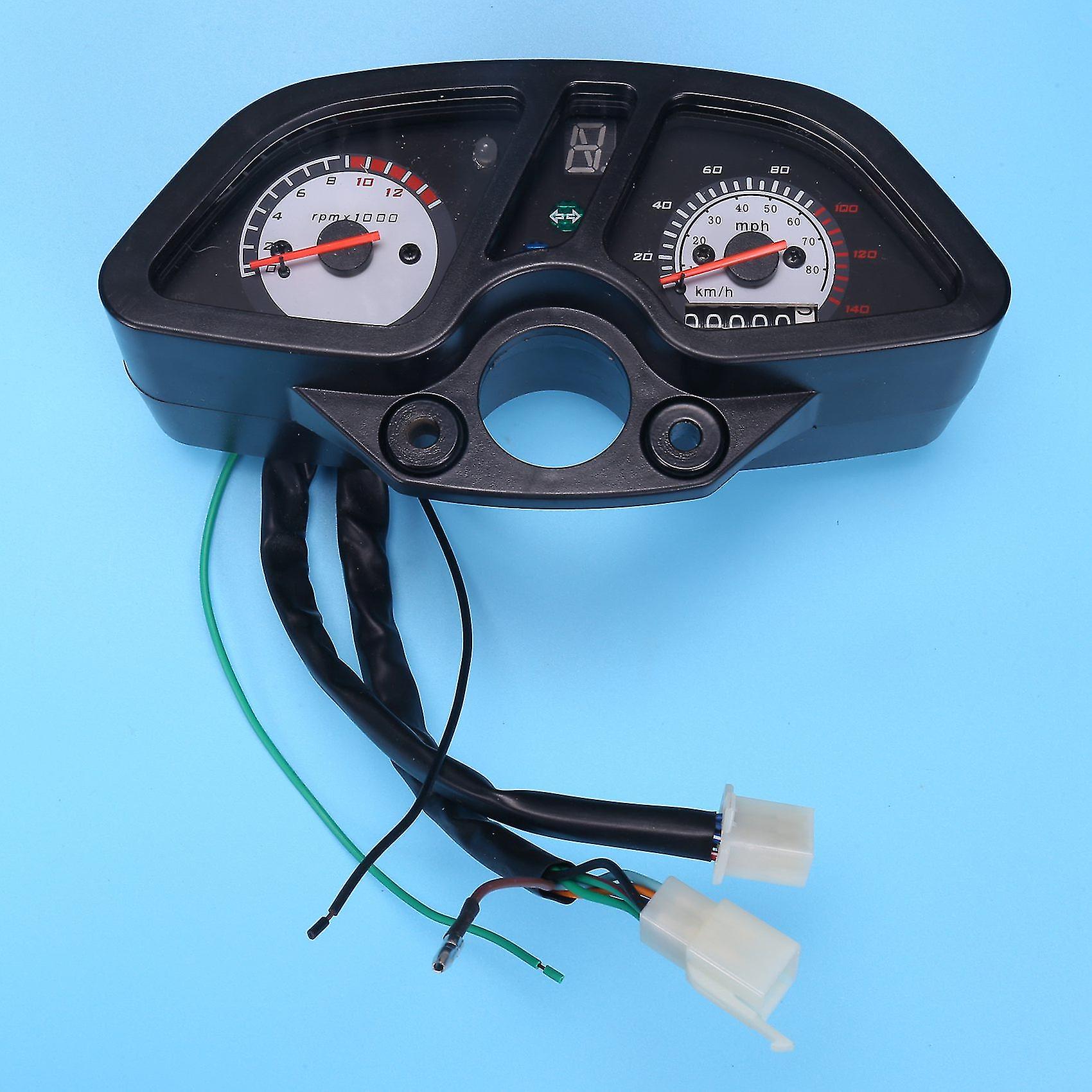 Motorcycle Speedometer Gear Gauge Tachometer For Qm200gy Ii Qm200gy Iii ...