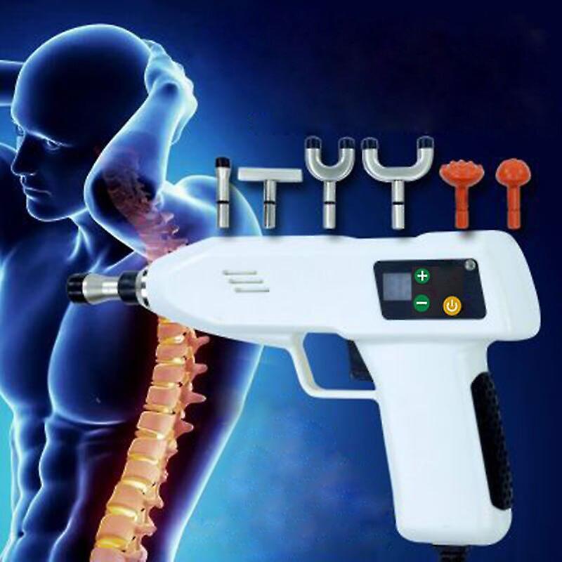 Adjustable Spine Chiropractic Instrument 4 Level 10 Heads Electric Bone ...