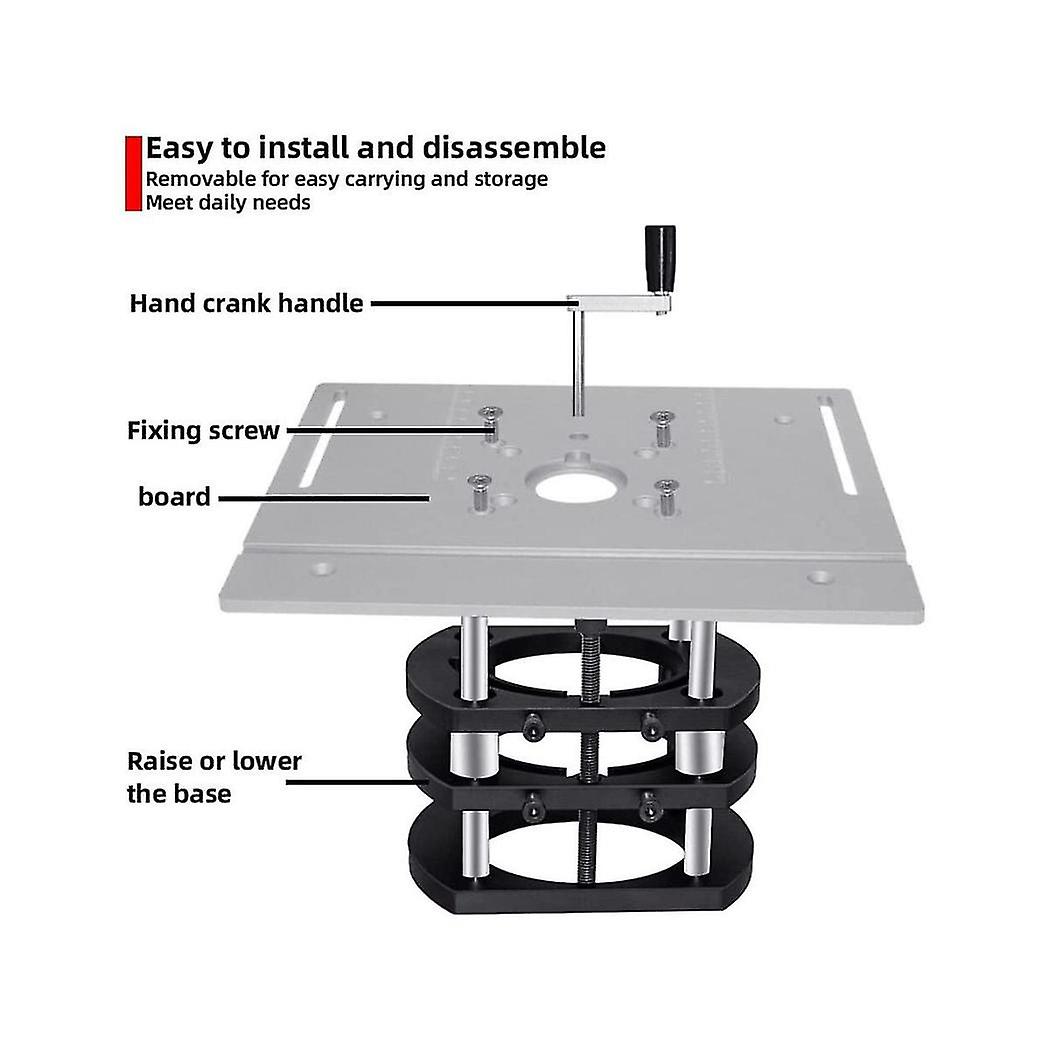 Upgrade Router Lift For 65mm Diameter Motors,woodworking Router Table ...