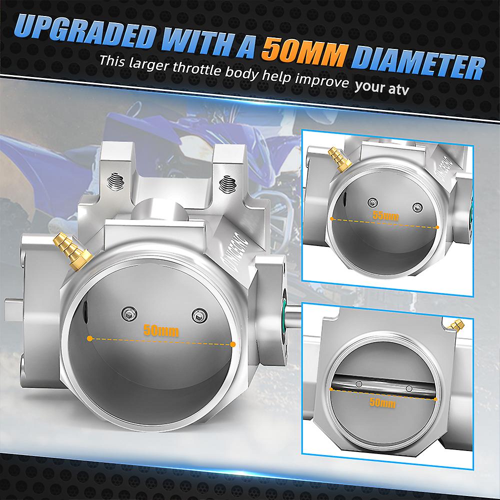 Nicecnc Atv Throttle Body Kit For Yamaha Raptor 700 700r Yfm700r Yfm700 ...