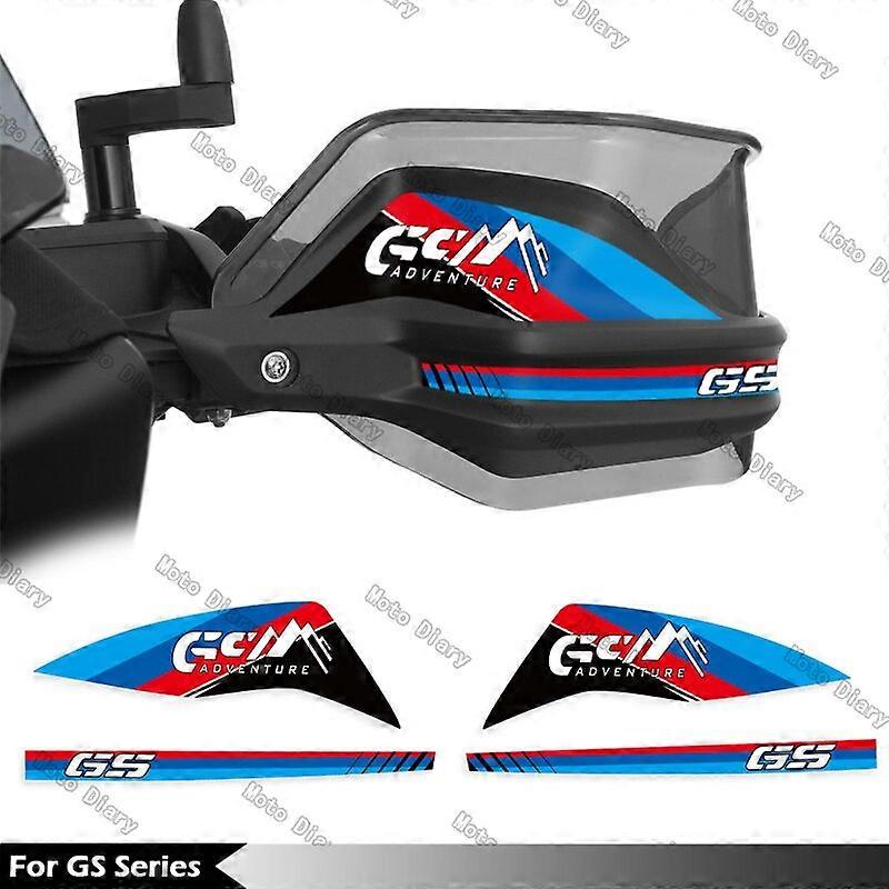 R1250GS Handguard Decal Waterproof Triple black 40 years Sticker For ...