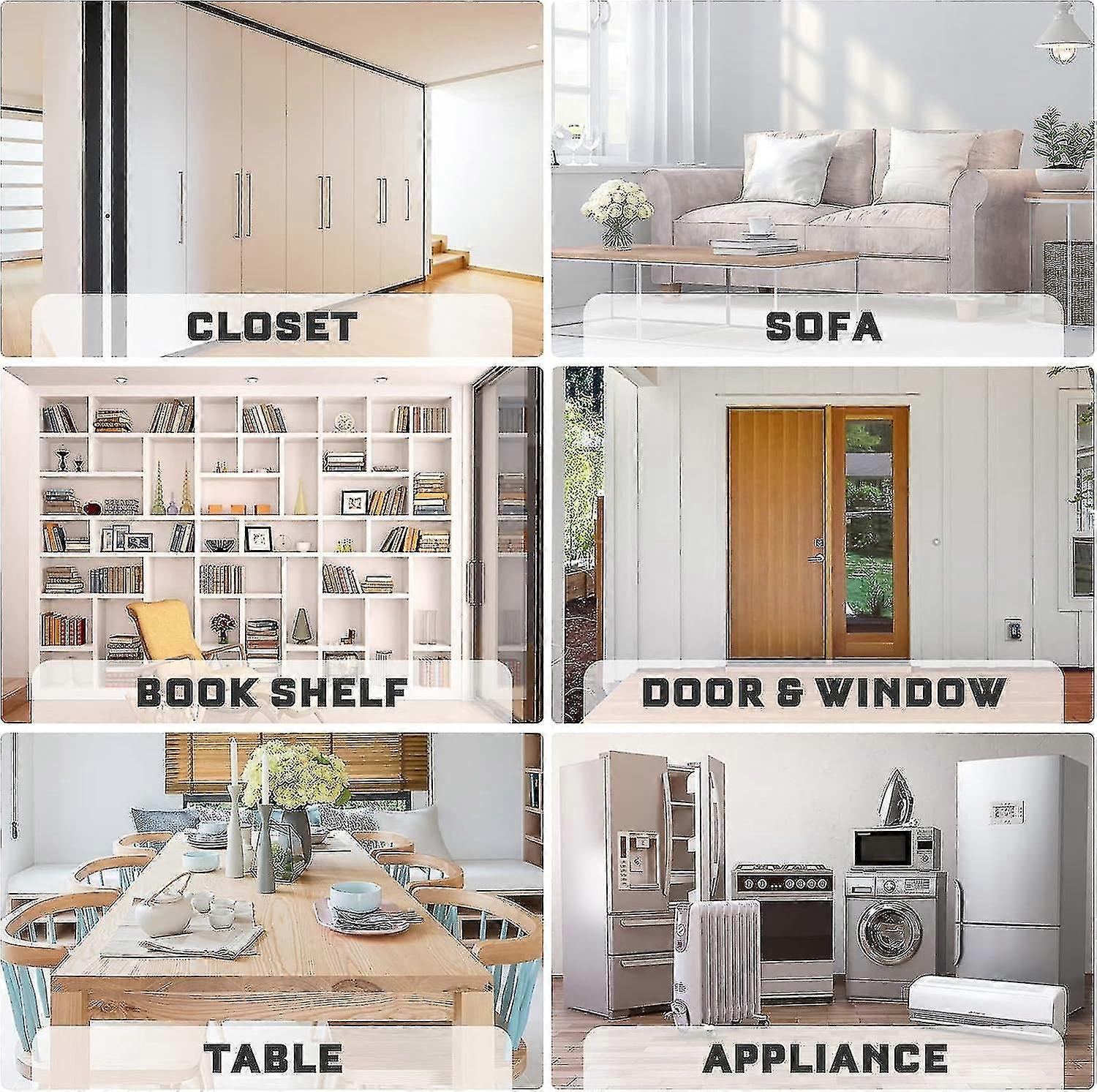 Furniture Leveling Shims, Plastic Level Wedge Anti-slip Bed Shims Wedge ...