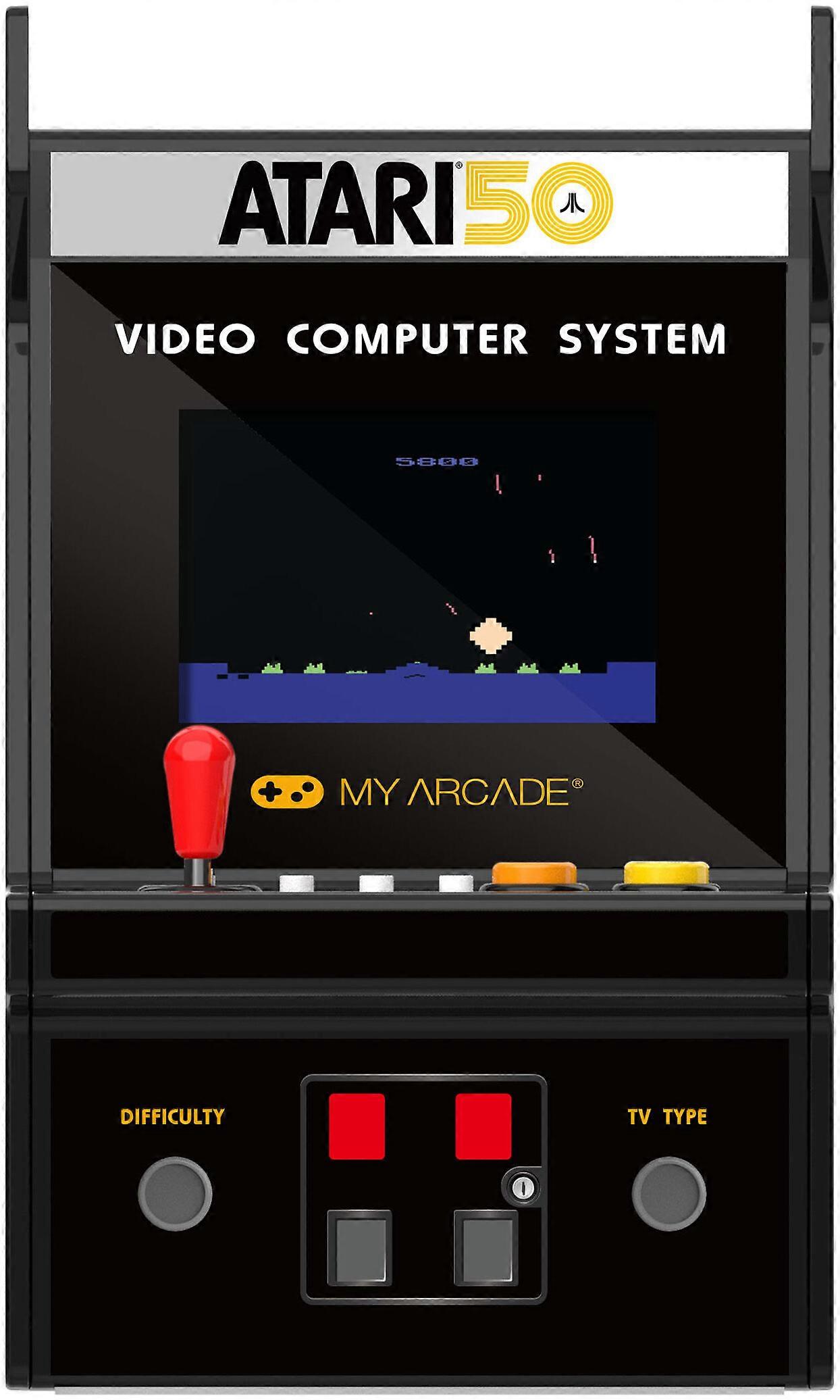 My Arcade DGUNL-7013 Atari Micro Player Pro Portable Retro Arcade 100 ...