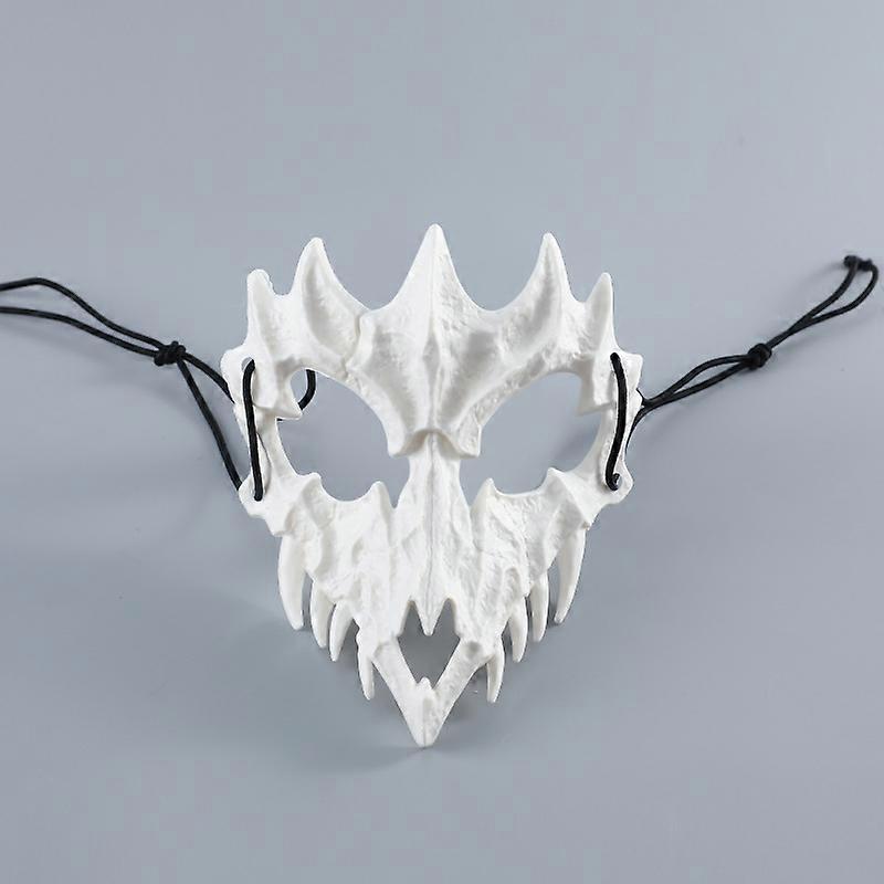 3pcs Halloween Mask Resin Mask Half Face Skull Scary Mask Cosplay ...