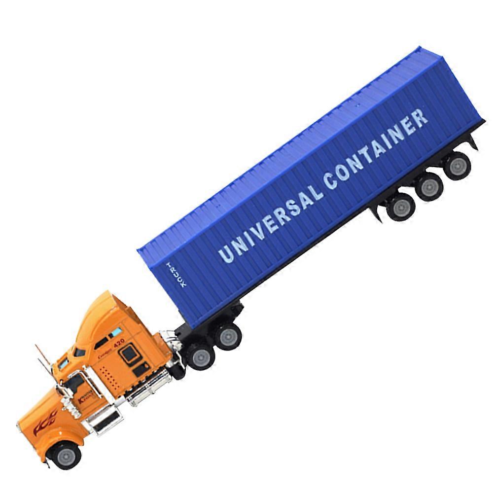 Container Truck Model Truck Toy Boys Truck Model Lifelike Container ...