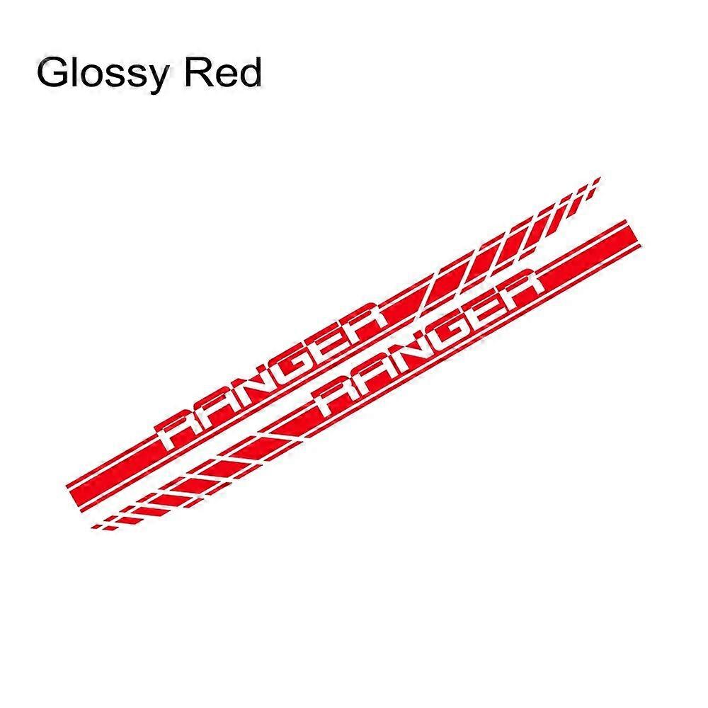 Car Stickers Pickup Door Side Stripes Decals For Ford Ranger Raptor XLT ...
