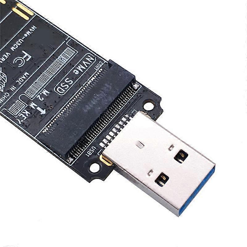 NVME USB Adapter M.2 NVME SSD To USB 3.1 Adapter 10Gbps USB3.1 Gen 2 ...