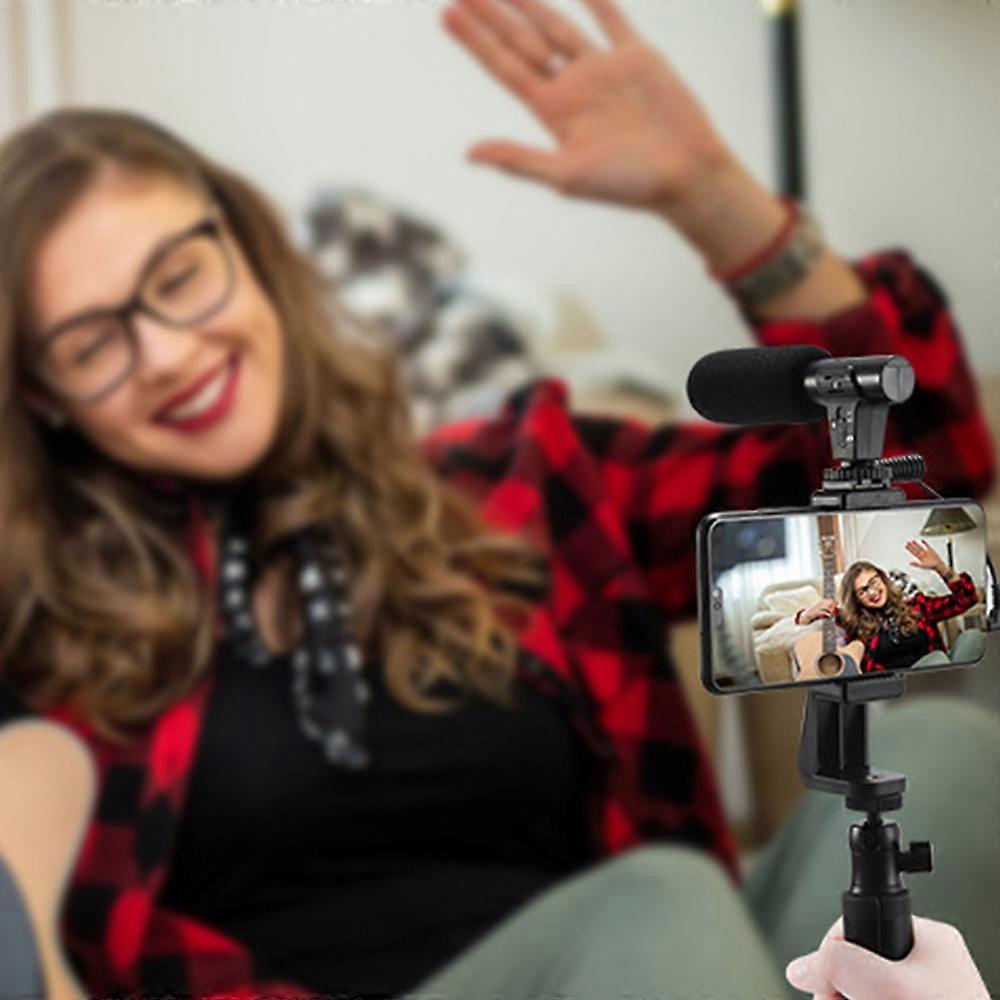 KATTO Updated 3.5mm HD Video Recording Microphone Smart Noise Reduction ...