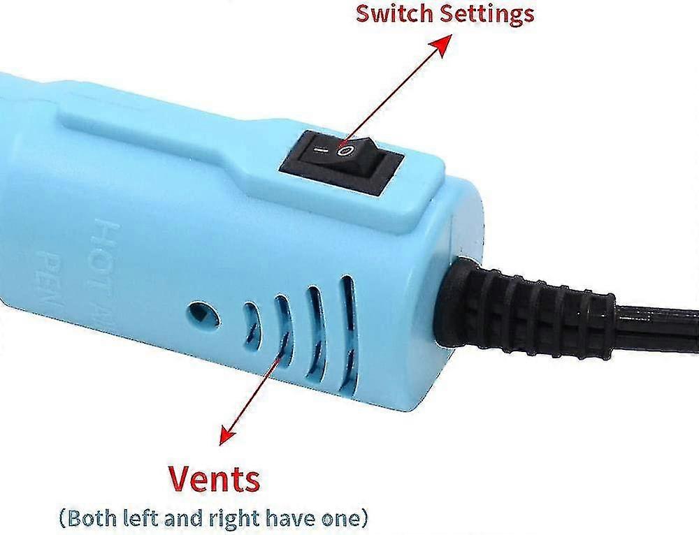 Embossing Heat Pen, mini Heat Gun met standaard voor DIY Embossing en ...