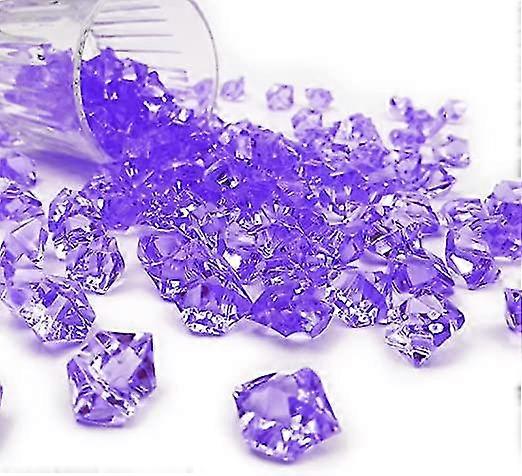 250 Pieces Fake Ice Cubes Diamonds Acrylic Stones Crystals Plastic ...