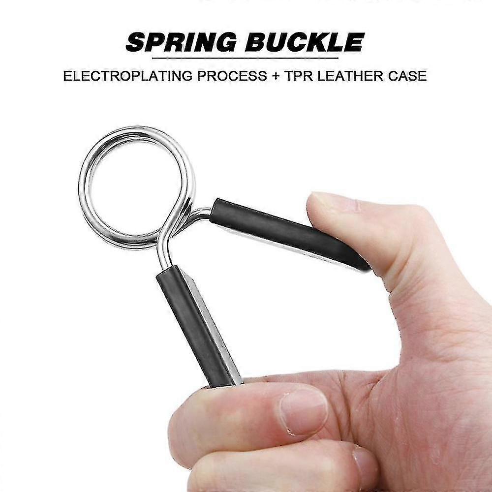 Clispeed 4pcs 25mm/28mm Dumbbell Barbell Clamps Spring Clip Collars For ...