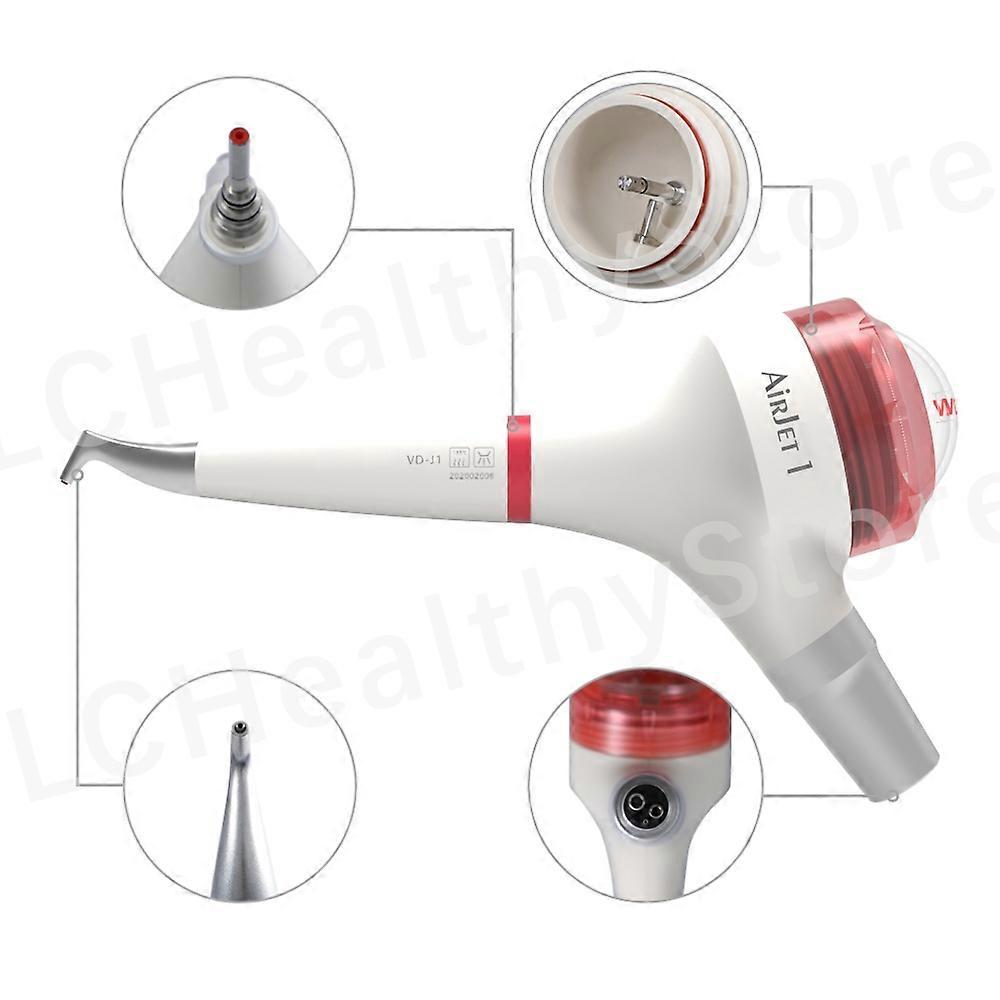 Dental Air Prophy Unit Teeth Whitening Spray Polisher Jet Air Flow Sandblasting AirJet 1S 4 Hole ...