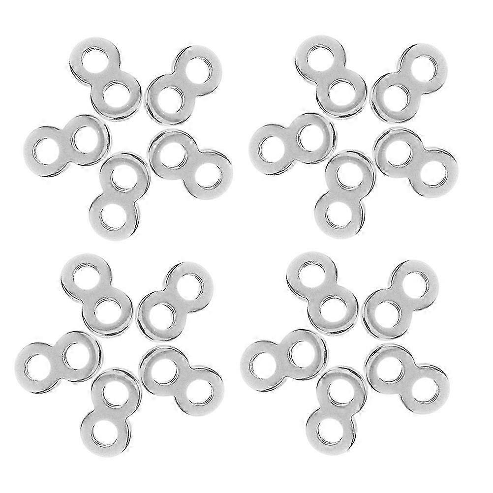 25pcs Tabletop Fasteners 8 Figure Fasteners Stainless Steel Table Top ...