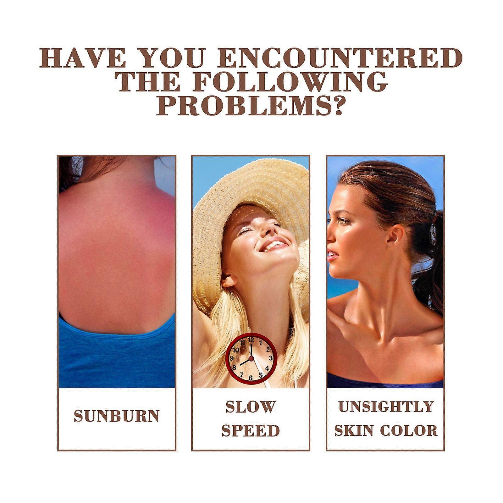 Tanning Cream, Outdoor Suntanning Milk Wheat Tan Bodybuilding Natural ...