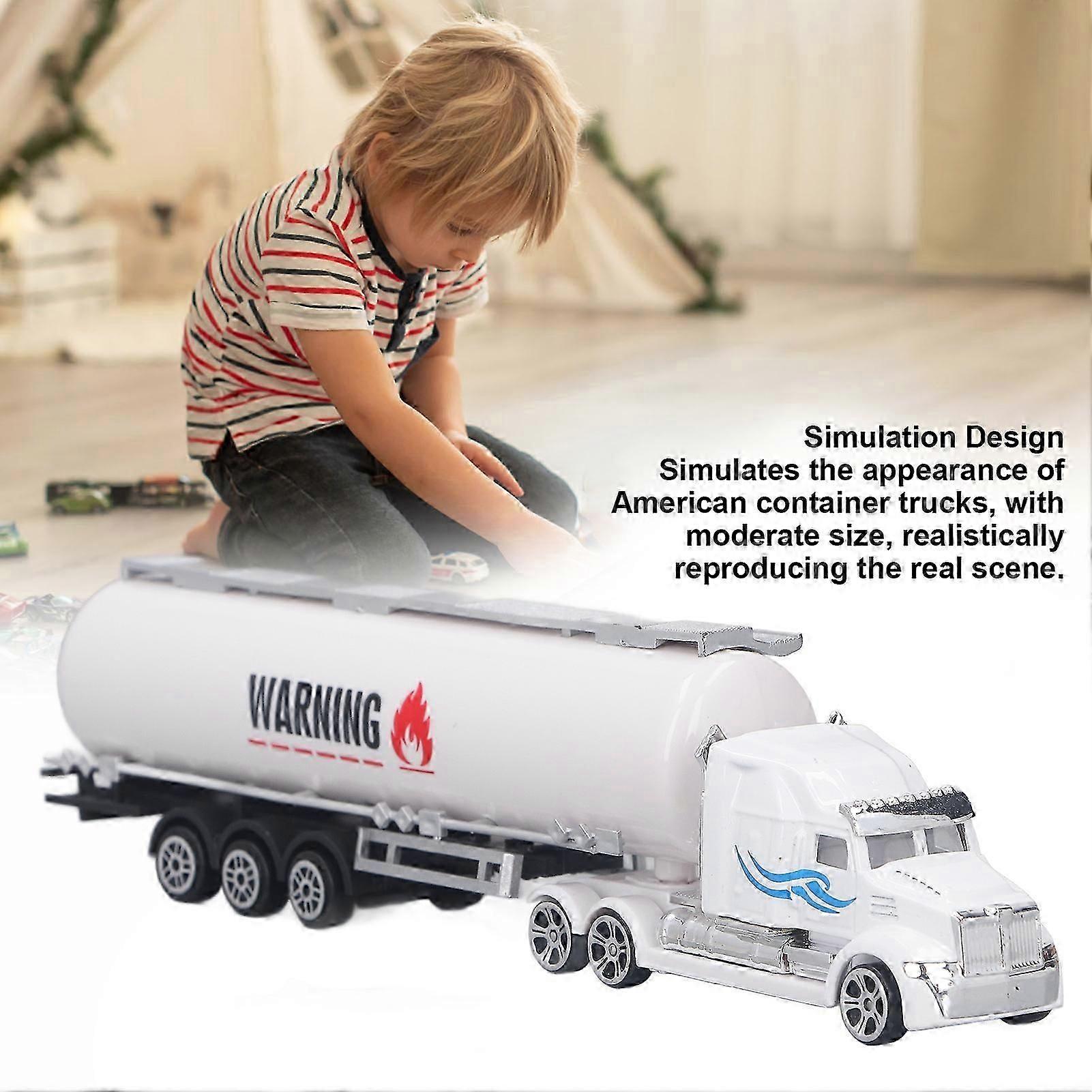 Oil Tanker Truck Model High Simulation Interactive Realistic Alloy Tank ...