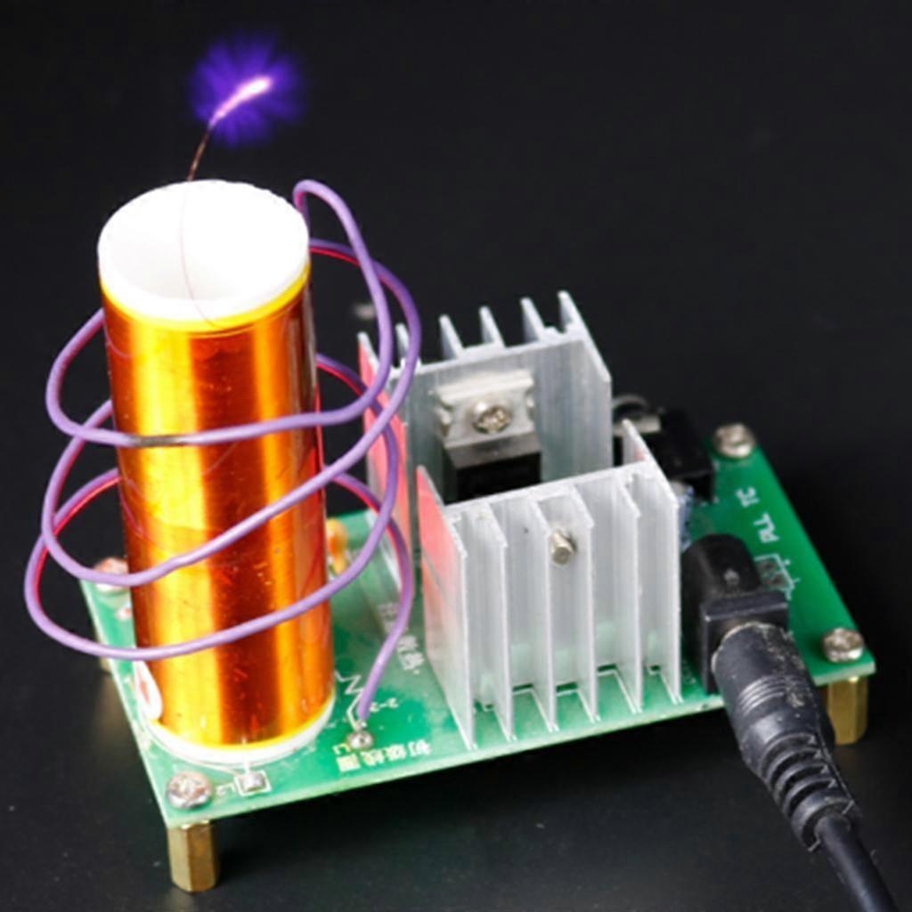 Tesla Coil Circuit Board Diy Speaker Kit Arc Lighter Diy Electronic Kit ...