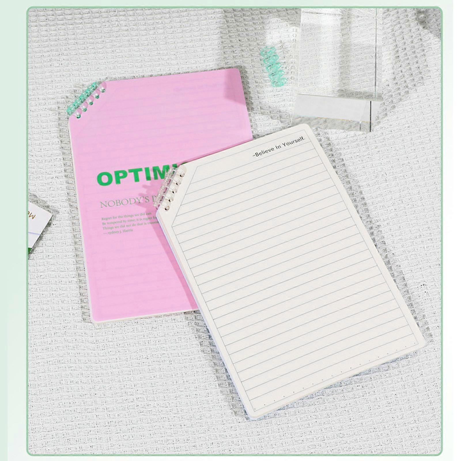 5 Hole Binder Planner Notebook Refillable Binder Journal Notebook 68 ...