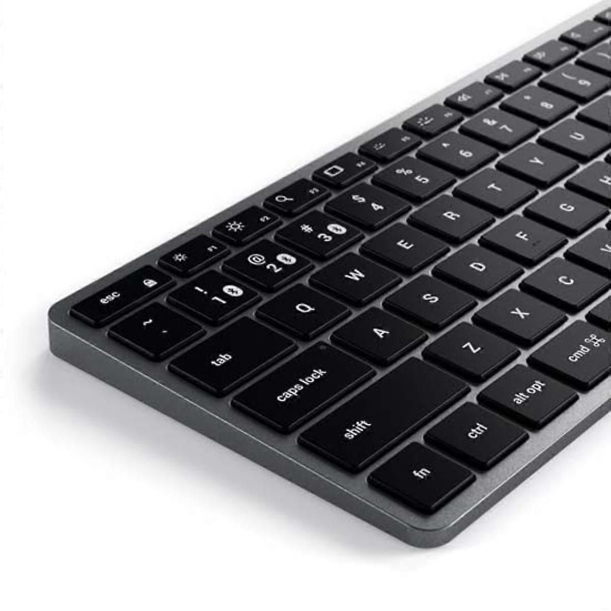 SLIM X1 USB-C Bluetooth QWERTY Compact Backlit Keyboard | Fruugo UK