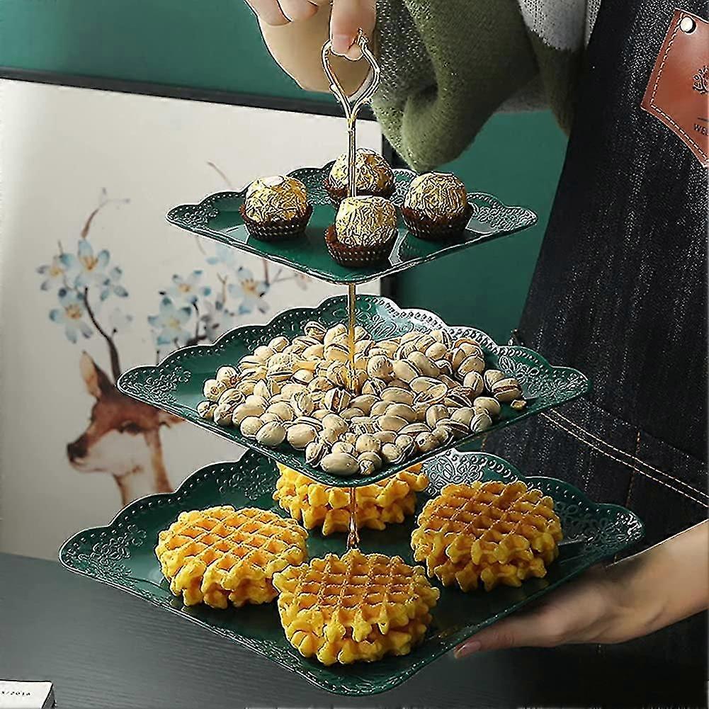 3 Tier Cake Stand Cake Stand,cake Stand Macaron Display Stand,cake ...