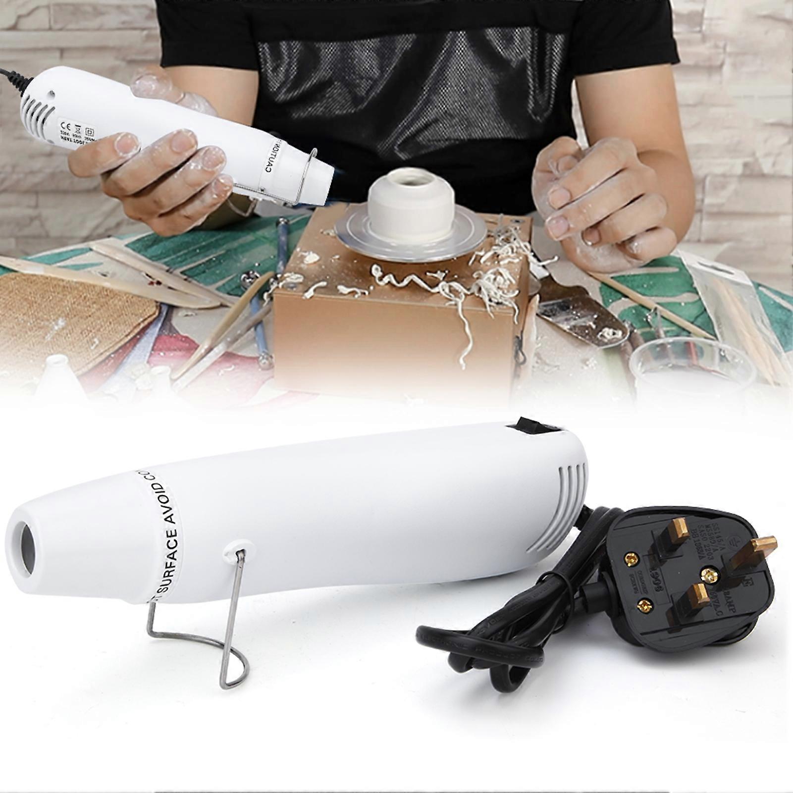 Handcraft DIY Hot Air Gun Ceramic Heat Shrinking Electric Heat Gun with ...