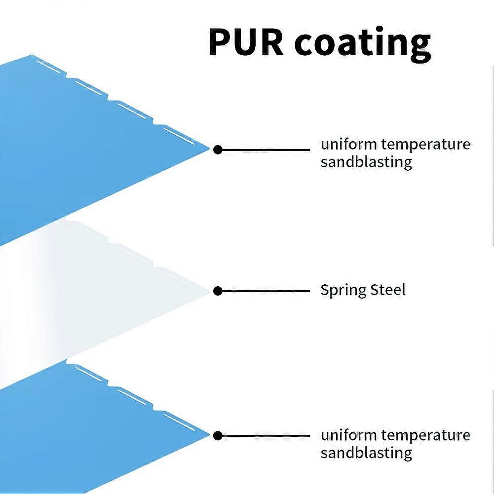 Build Plate Double-Sided Printing Spring Steel Sheet Matte Finish Cold ...