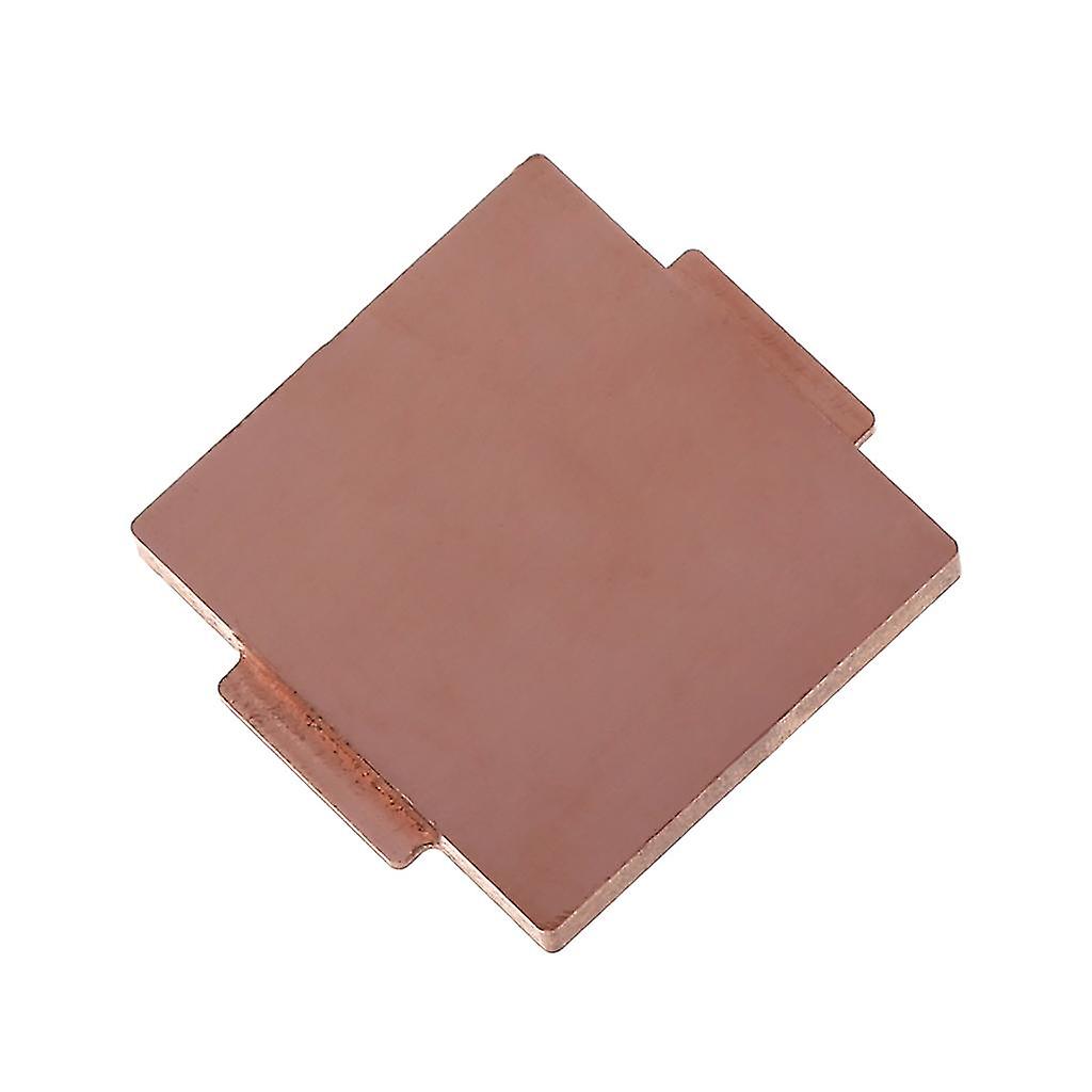 Cpu Pure Copper Cover Ihs Cooling For 6700k 7700k 8700k 115x Interface ...