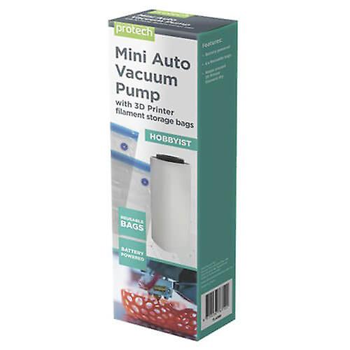 Protech Mini Automatic Vacuum Pump With Bags Lightweight Compact ...